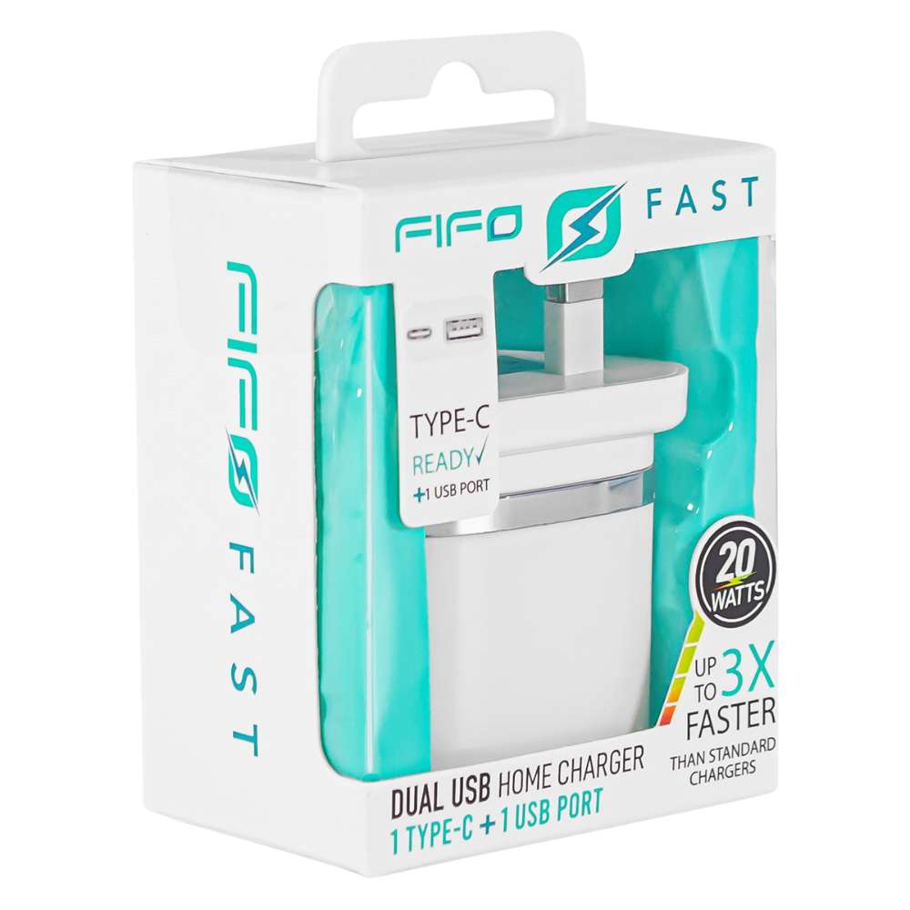 FIFO Type C USB Home Charger – Solv-X