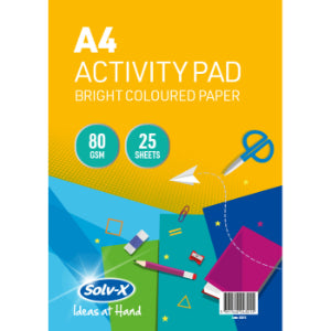 A4 Colour Pad 25 Sheet – Solv-X